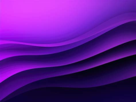 Premium Photo Abstract Purple Waves Background Generative Ai