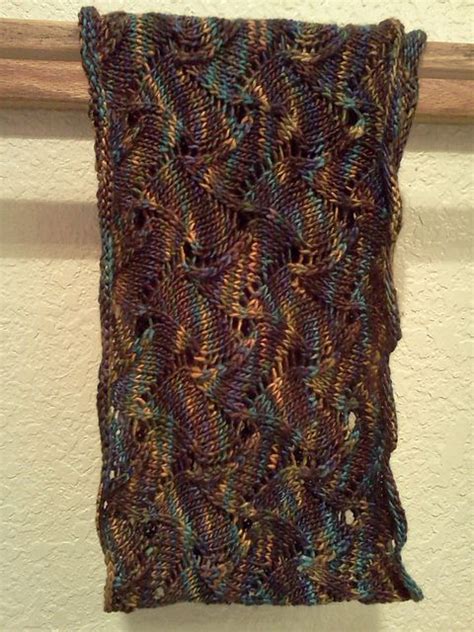Waves Of Grain Loop Pattern By Nancy Totten Entrelac Knitting