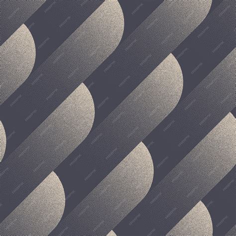 Premium Vector Oblique Dynamic Structure Seamless Pattern Trend Vector Dotwork Abstract Background