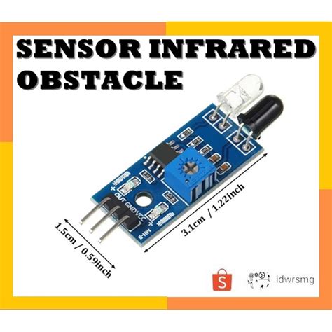 Jual IR Infrared Obstacle Avoidance Sensor Module Line Follower Arduino