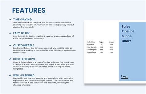 Sales Pipeline Funnel Chart In MS Excel Google Sheets Download Template Net