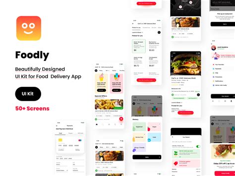 Food Delivery Mobile App Free Figma Resource Figma Elements