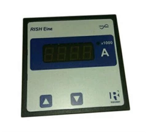 240 V Rishabh Rish Eine Digital Panel Meter For Industrial Automation