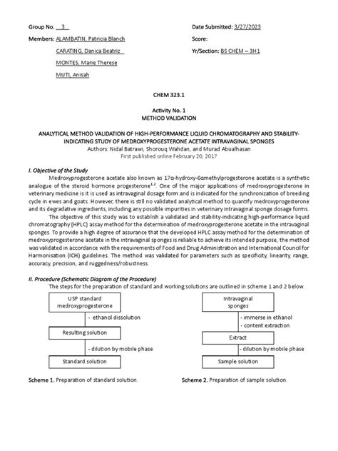 Method Validation Hmmm Pdf Detection Limit High Performance Liquid Chromatography