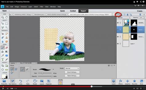 How To Use Masks In Photoshop Elements Digital Scrapbooking HQ