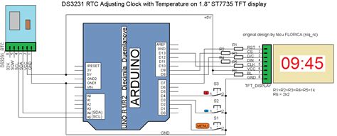 Adjusting Dual Clock Using Ds3231 On 18 St7735 Display