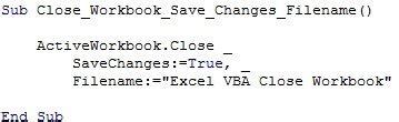 Excel VBA Close Workbook Ready To Use Macro Code Examples