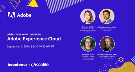 Adobe Digital Experience Certification Program Career Discovery Webinar Bounteous