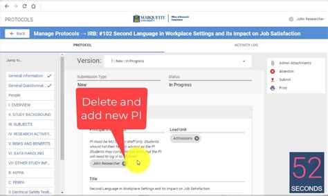 IRB Kuali Training Materials Research Compliance Marquette University