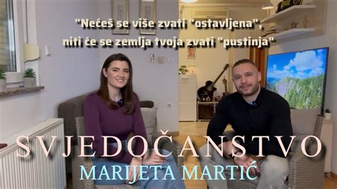 SvjedoČanstvo Od Života U Americi I New Age A Do Iskustva Živoga Boga Marijeta Martić Youtube