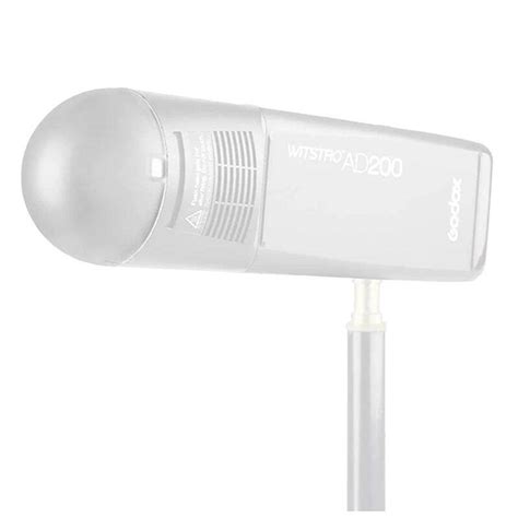 Ak R11 Dome Diffuser Compatible For Godox H200r Round Flash Head Godox
