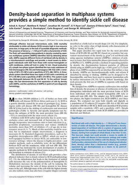 pdf density based separation in multiphase systems provides a simple