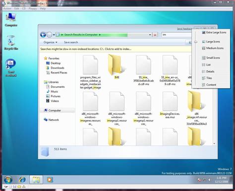 Windows 7 Build 6956 Gallery 160 Screenshots