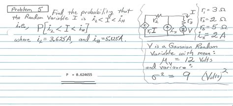 Problem 5 Find The Probability The Random Variable Chegg Com
