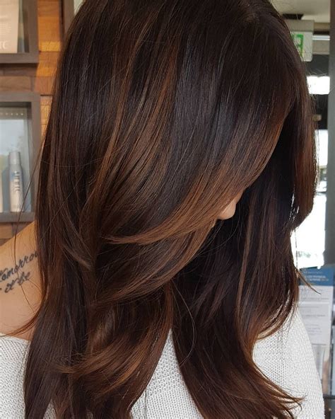 60 Hairstyles Featuring Dark Brown Hair With Highlights Chestnut Hair