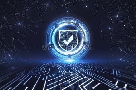 Cyberspace And Encryption Concept Stock Illustration Illustration Of Email Information 119160775