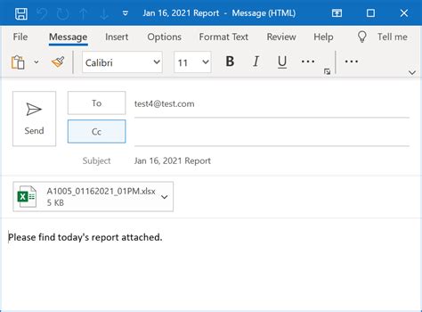 How To Paste Excel Table In Outlook Email Using Python Script