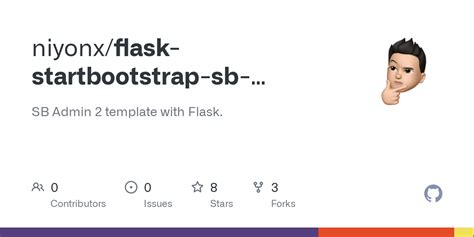 Github Niyonx Flask Startbootstrap Sb Admin Sb Admin Template With Flask