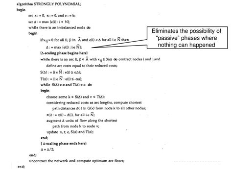 Ppt A Faster Strongly Polynomial Minimum Cost Flow Algorithm James B Orlin Powerpoint