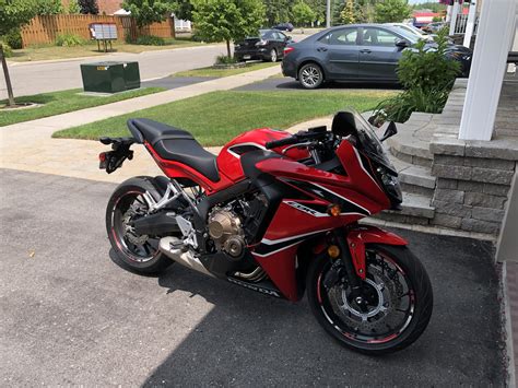 My 2018 Honda Cbr650f R Motorcycle