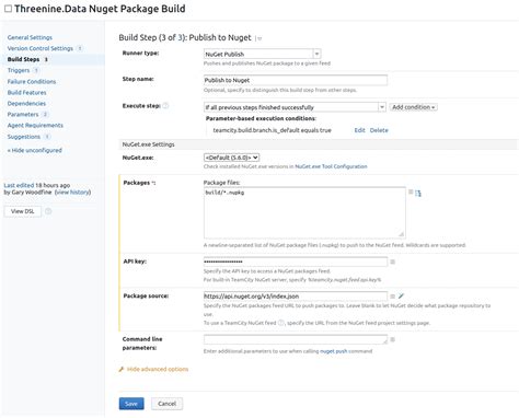 How To Use TeamCity To Build And Deploy Net Core Nuget Packages Gary