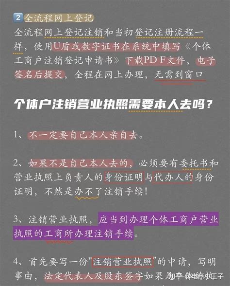 关于如何注销个体户的8大流程 知乎