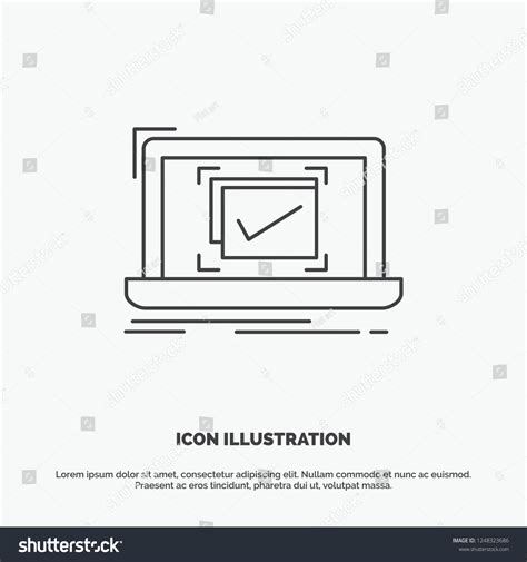 System Monitoring Checklist Good Ok Icon Stock Vector Royalty Free 1248323686 Shutterstock