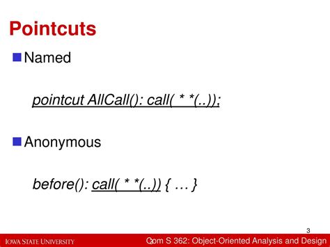 Ppt Understanding Aspectj Join Points And Pointcuts Syntax Powerpoint