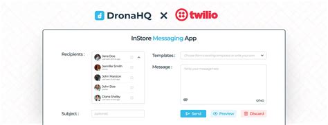How To Embed Twilio Conversations In A Dronahq App To Send Smss And Whatsapp Messages By Smit