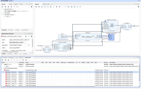 vivado synthesis failed with no errors synth design error r fpga