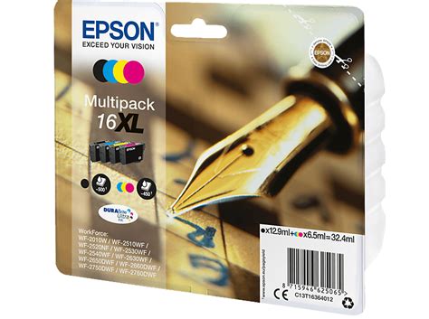 Epson Original Tintenpatrone Mehrfarbig C T Druckerpatronen