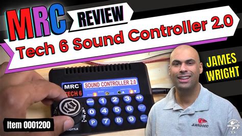 Mrc Tech 6 Sound Controller 2 0 Power Pack Review With James Wright Youtube