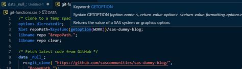 Reasons To Use Vs Code For Your Sas Code Projects The Sas Dummy