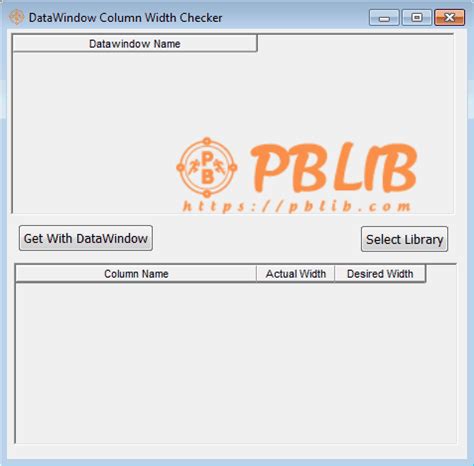 DataWindow Column Width PowerBuilder Library