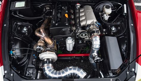 Someone Really Stuffed A Turbocharged Honda K Engine In A Mazda RX