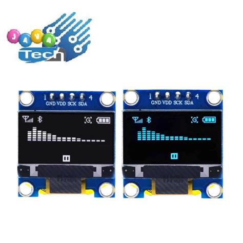 Jual Oled Inch White Blue X Lcd I C Display Putih Biru Shopee Indonesia