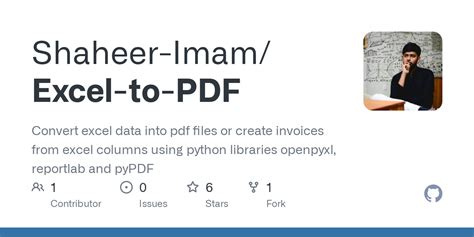 Github Shaheer Imamexcel To Pdf Convert Excel Data Into Pdf Files Or Create Invoices From