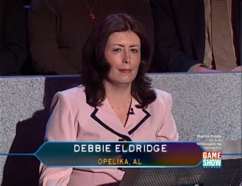 Debbie Eldridge Who Wants To Be A Millionaire Wiki Fandom