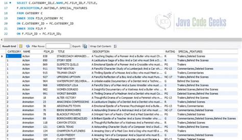 Sql Intersect Example Java Code Geeks