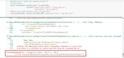 Can Anyone Help Me Solve Invalidargumenterror Incompatible Shapes 18
