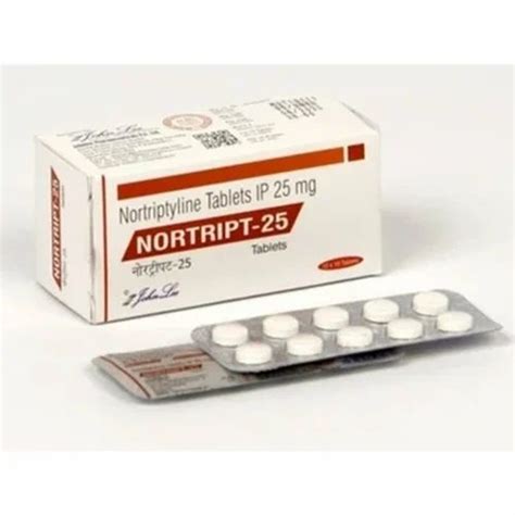 Nortriptyline 25 Mg At ₹ 150strip Gabapentin And Nortriptyline