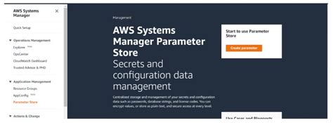 Using The Secure String Parameter In Systems Manager Parameter Store