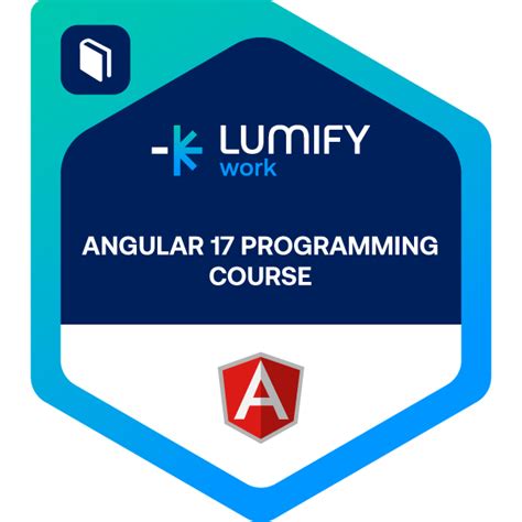 Angular 17 Programming Course Completion Badge Credly