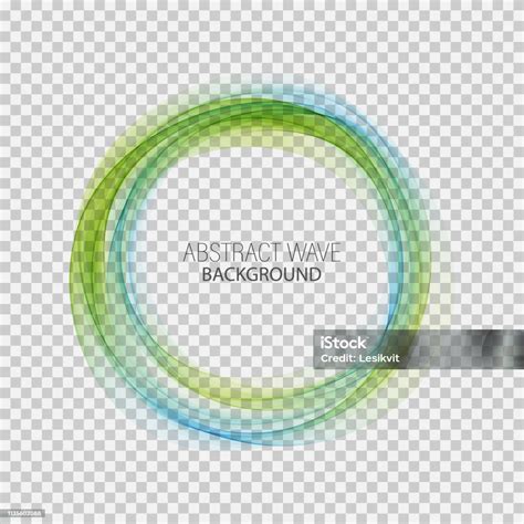 초록 파랑 녹색 소용돌이 동그라미 밝은 배경 당신을 위한 벡터 일러스트 레이 션 현대 디자인 라운드 프레임 또는 배너 원형에 대한 스톡 벡터 아트 및 기타 이미지 Istock