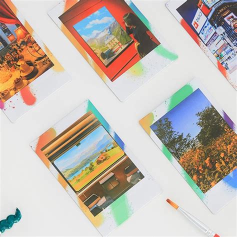 인스탁스 미니필름 스프레이아트 10매 감도 깊은 취향 셀렉트샵 29cm