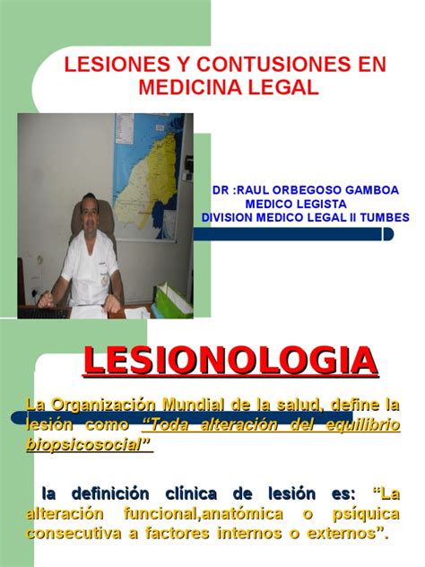 5lesiones En Medicina Legal Pdf Lesión Piel