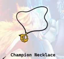 Champion Necklace PROJECT SLAYERS PS ROBLOX