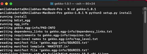Comment Installer Gekko En Python Sur Macos Stacklima