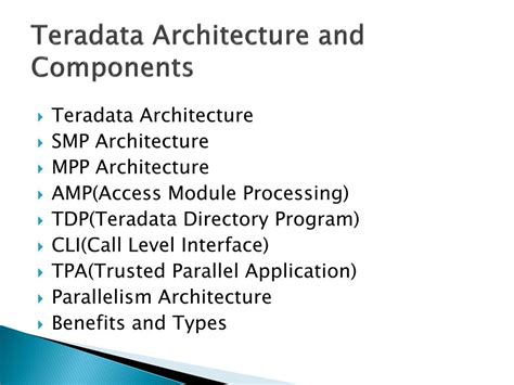 Ppt Online Teradata Training Online Teradata Certification Course In Usa Uk Canada