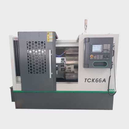 High Efficiency Horizontal Automatic CNC Tunring Center TCK A CNC Lathe Slant Bed In